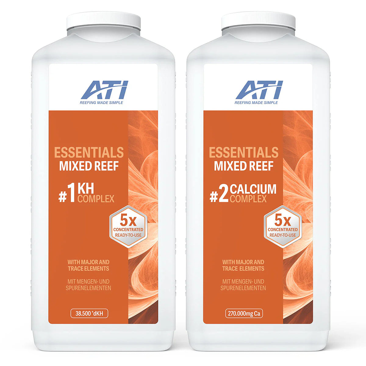 ATI Essentials Mixed Reef - 5.4 Liter Set (2 x 2 .7 L Bottles) – Reef Goods