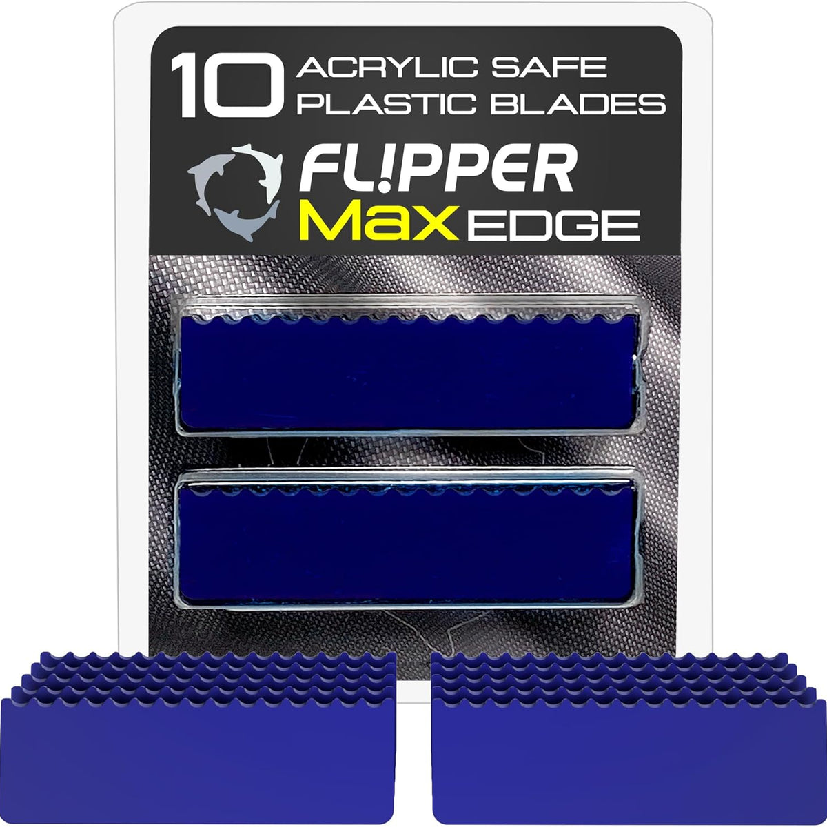 Flipper Edge Max Acrylic Safe Plastic Blades 10 Pack – Reef Goods