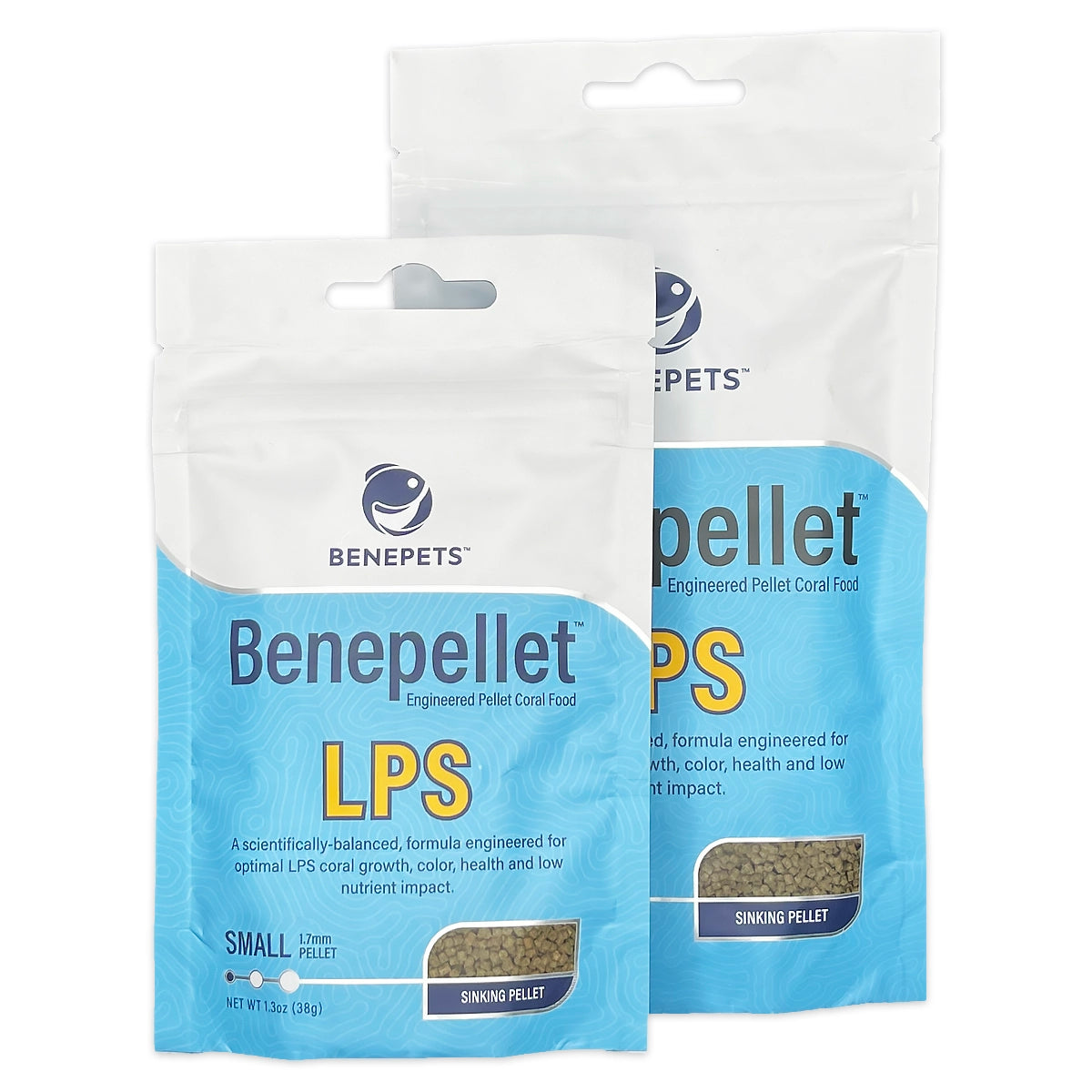 Benepellet LPS Small 1.7mm Pellet Coral Food – Reef Goods