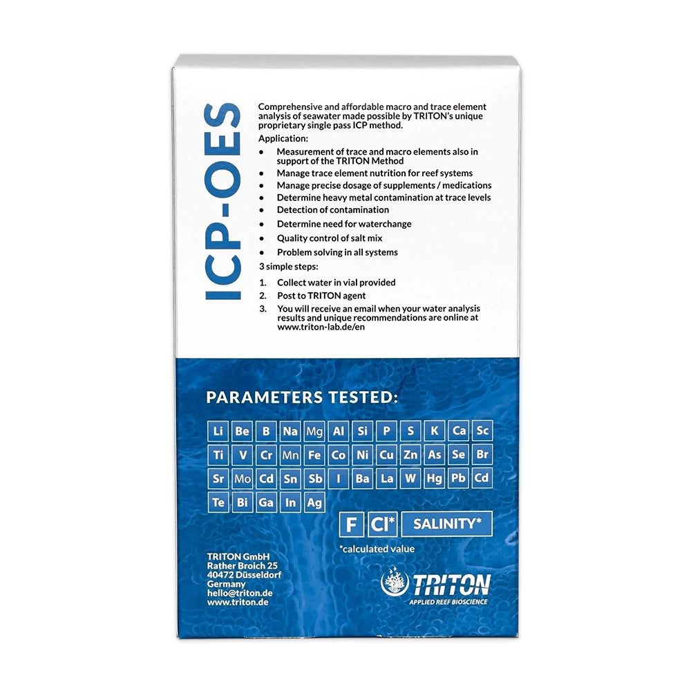 ICP-OES Testing Kit - 1 Pack – Reef Goods