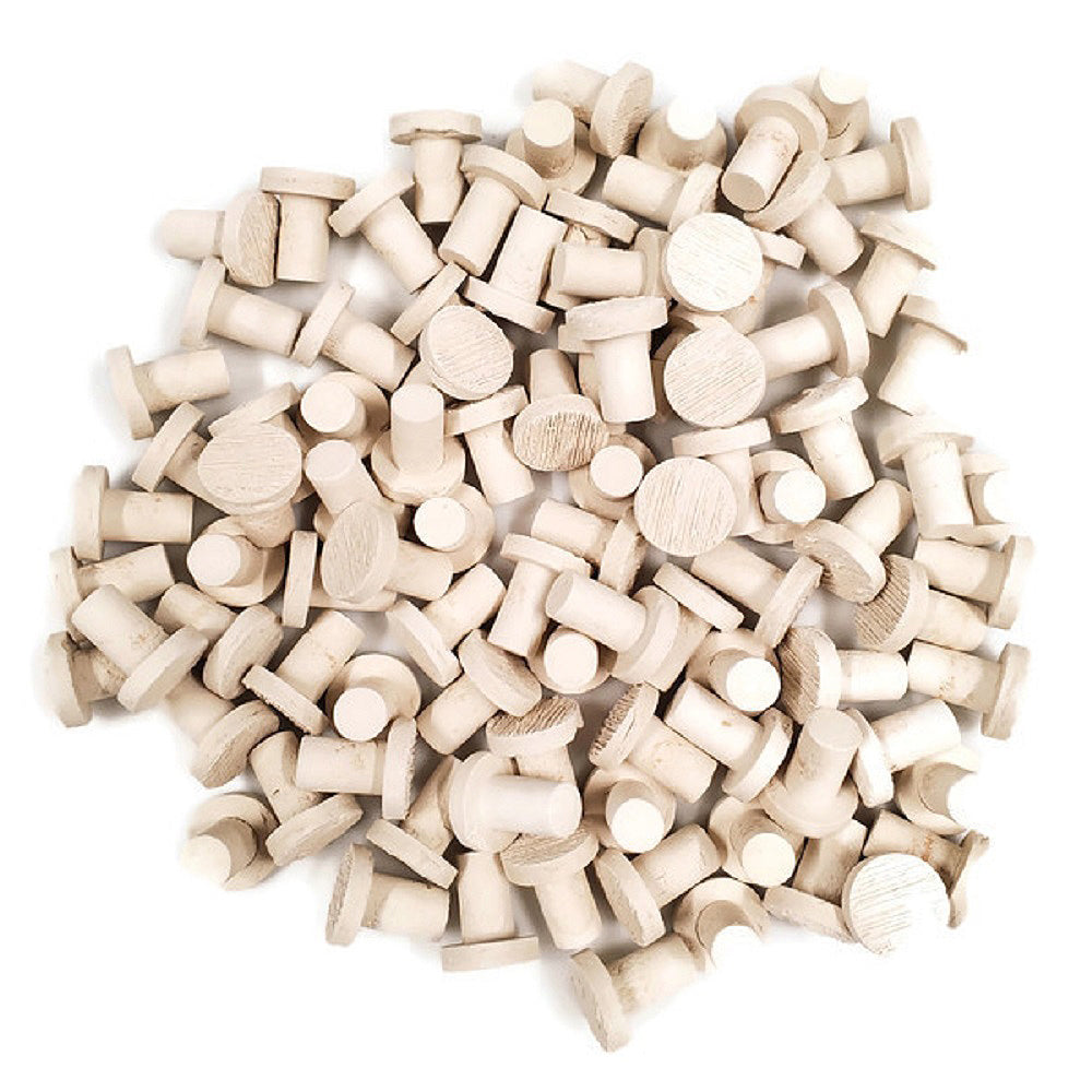 Natural White Small Ceramic Coral Frag Plugs – Reef Goods